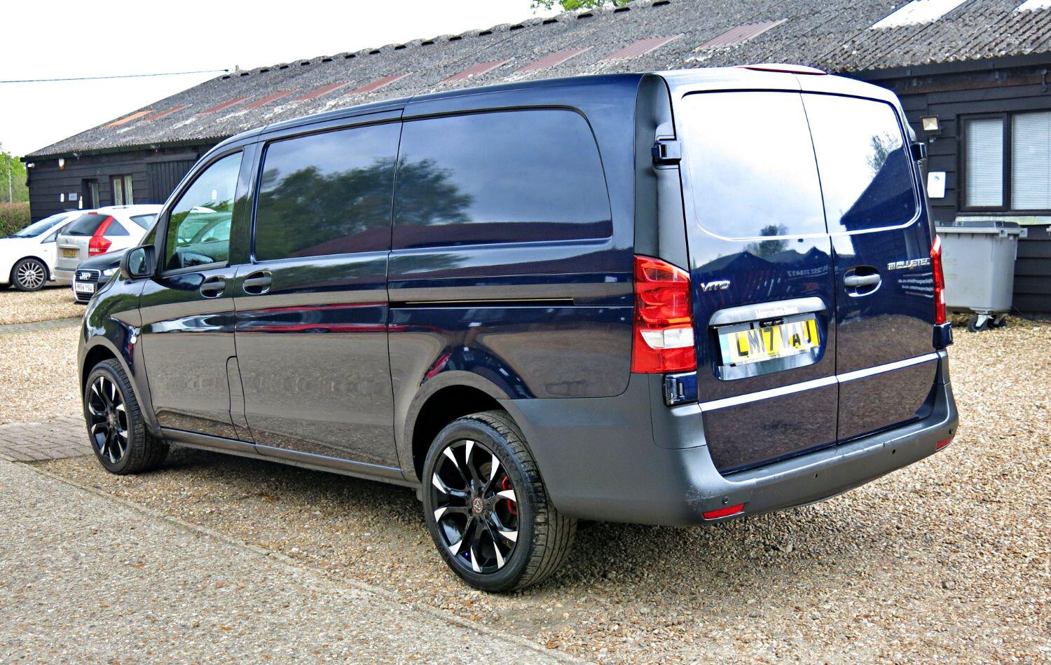 Used MERCEDES-BENZ VITO 2017 Blue in Hook, Hampshire | UNIQUE TRANSPORTER'S