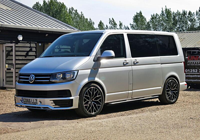 Used VOLKSWAGEN TRANSPORTER SHUTTLE 2016 Silver for sale - £20995 in ...